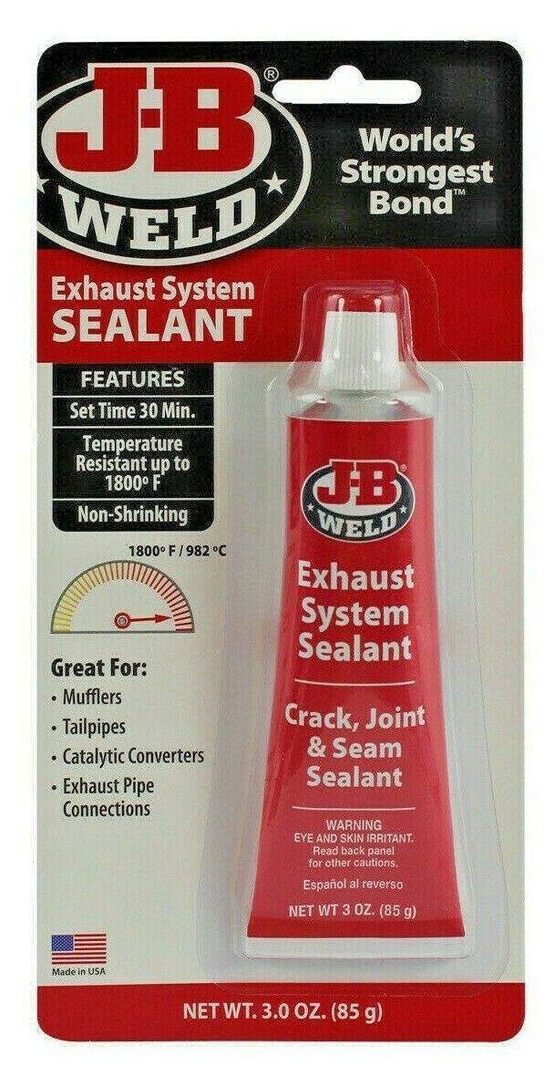New J-B WELD Exhaust System Muffler & Tailpipes Sealant 85G 37903